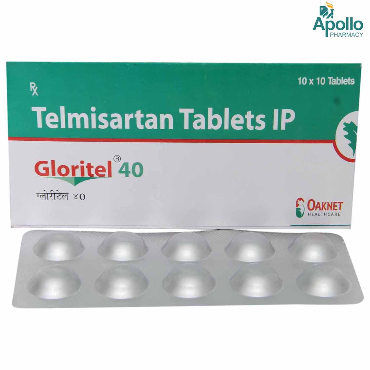 Gloritel 40 Tablet 10's Price, Uses, Side Effects, Composition - Apollo ...