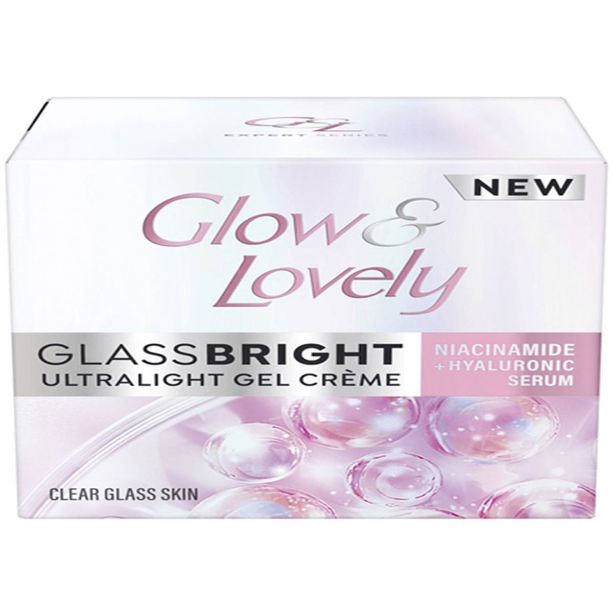 Buy Glow & Lovely Glass Bright Light Gel Creme, 23 gm | 19 Minutes ...