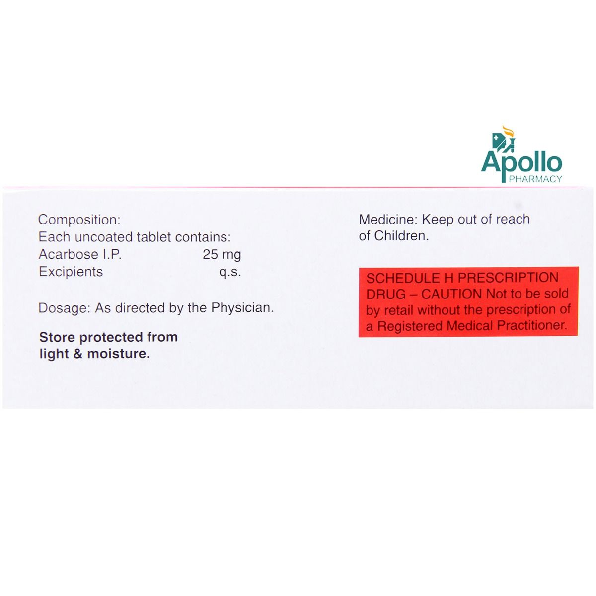 Glucar 25 mg Tablet 10's Price, Uses, Side Effects, Composition ...