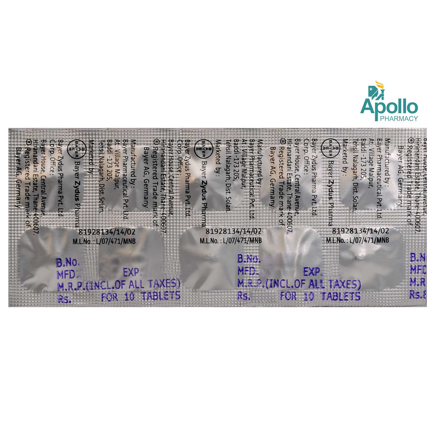Glucobay 25 Tablet | Uses, Side Effects, Price | Apollo Pharmacy