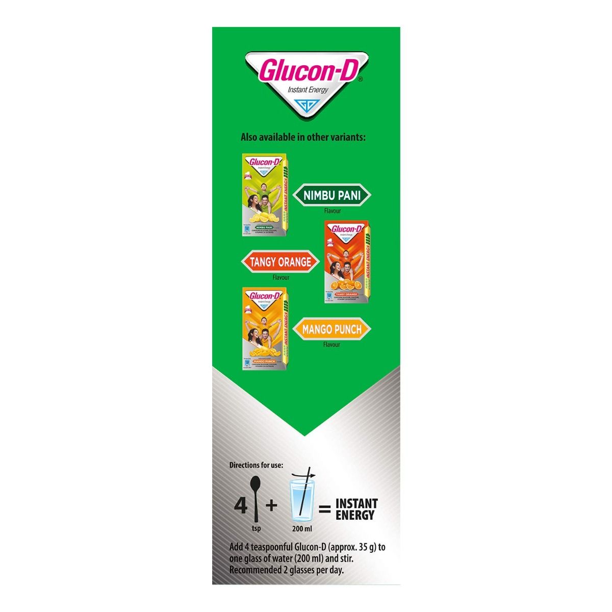 Glucon-D Regular Instant Energy Drink Powder, 1 kg Refill Pack Price ...