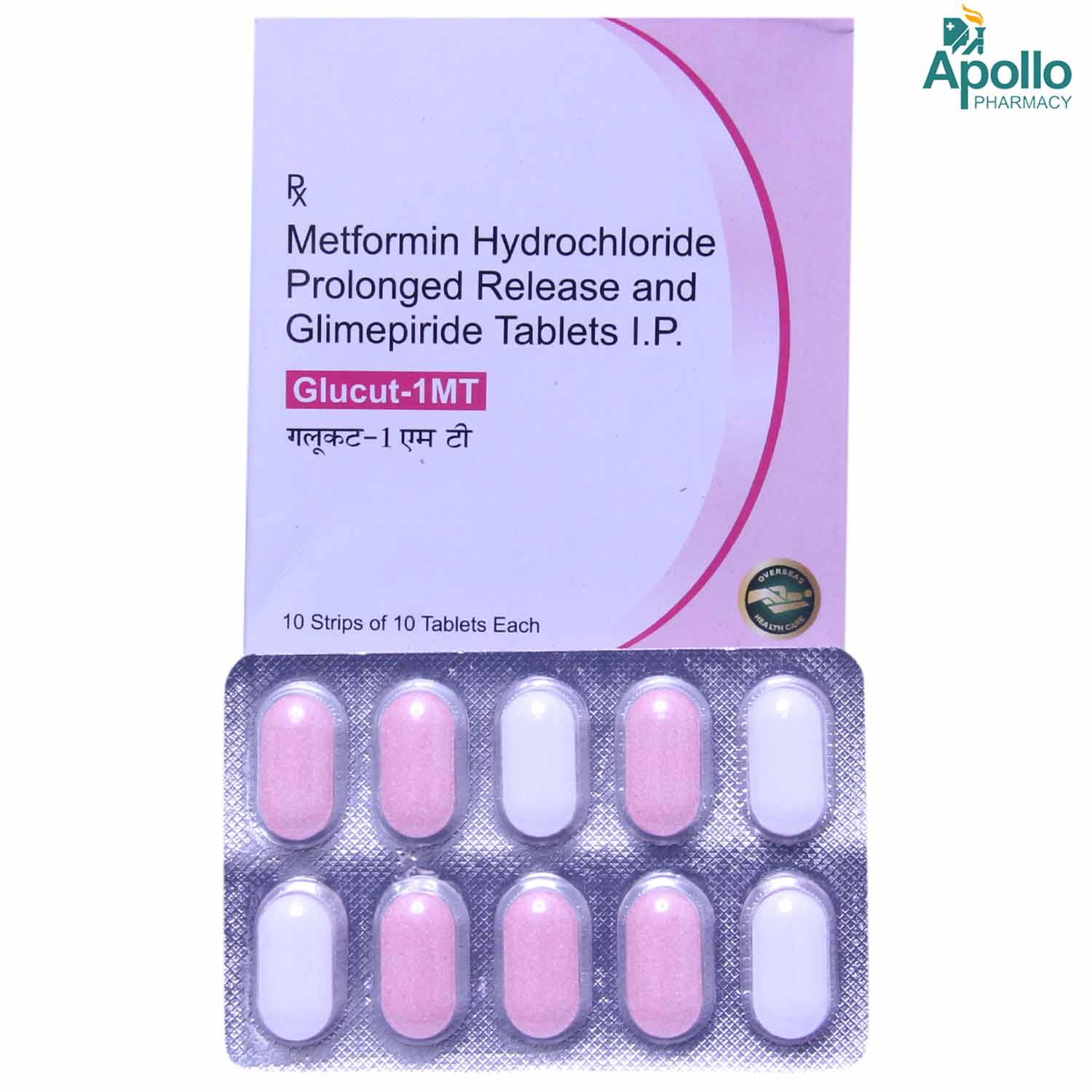 Glucut 1 MT Tablet | Uses, Side Effects, Price | Apollo Pharmacy