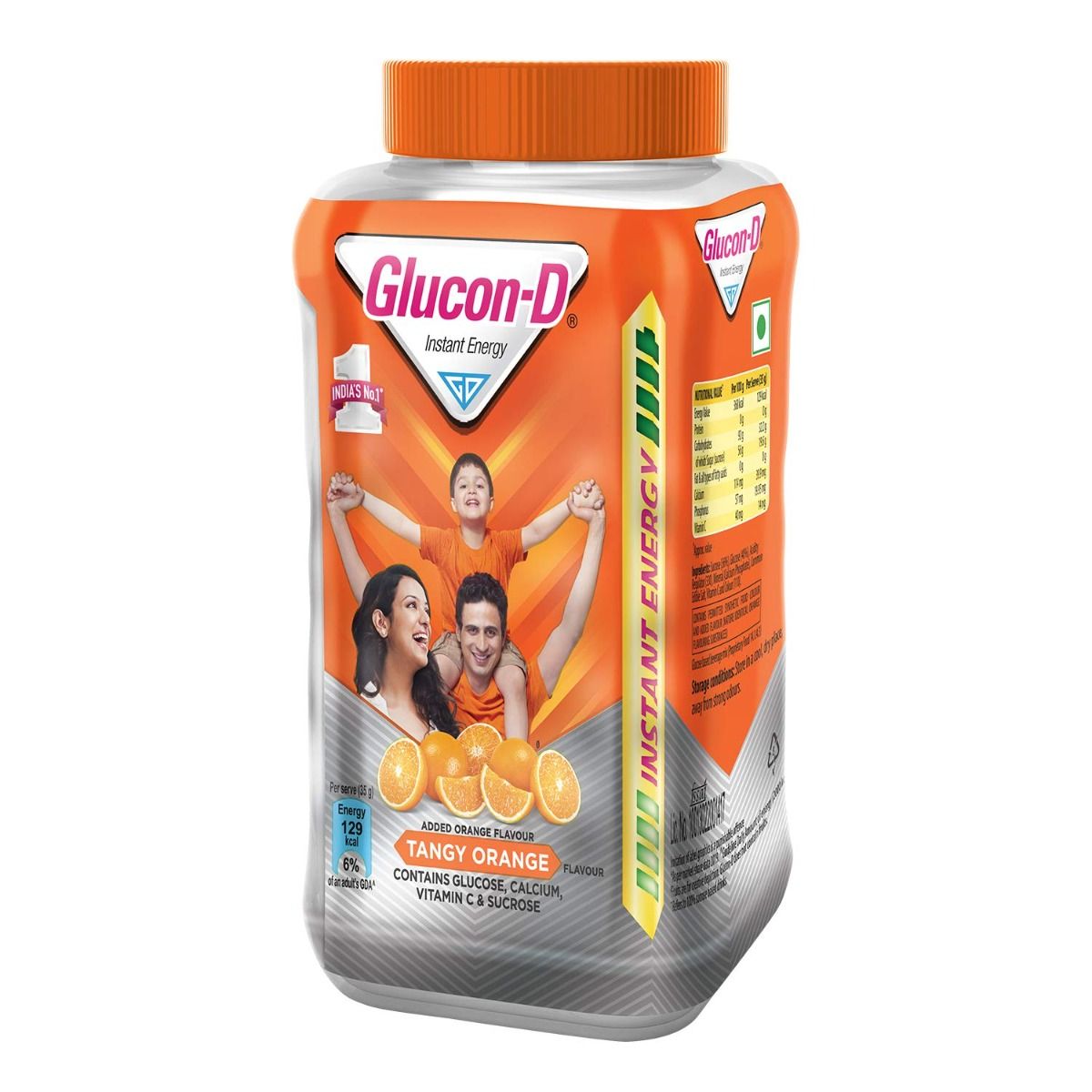 Glucon-D Instant Energy Drink Tangy Orange Flavour Powder, 400 gm Price ...