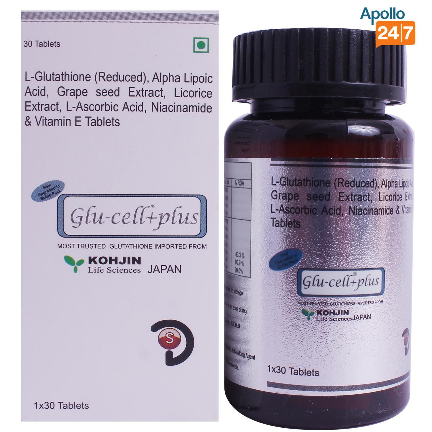 New Glu-Cell Plus Tablet 30's Price, Uses, Side Effects, Composition ...