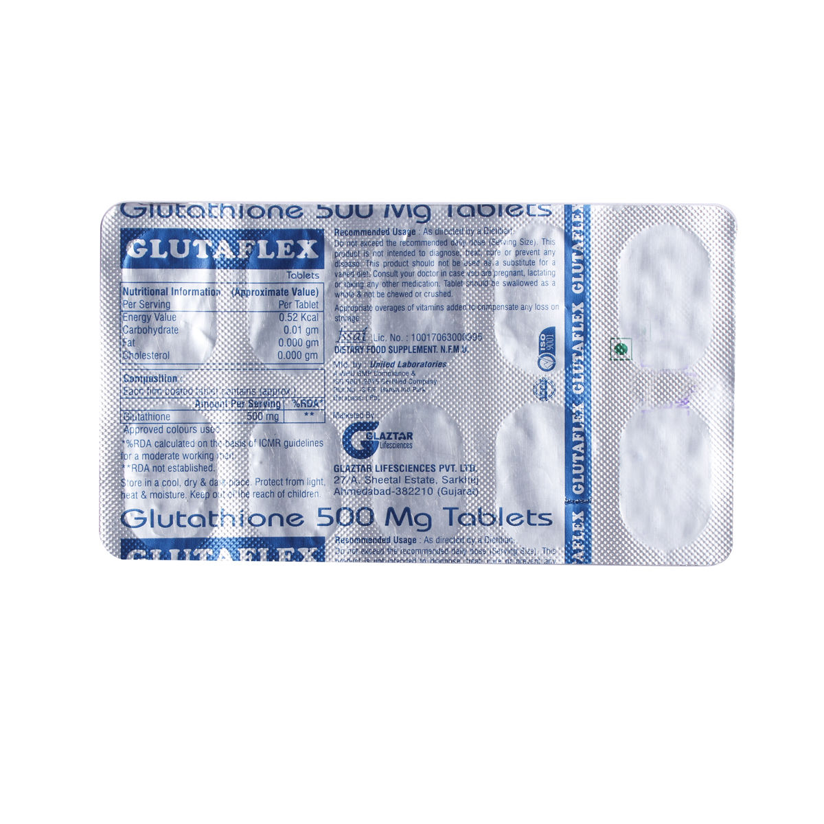Glutaflex Tablet | Uses, Side Effects, Price | Apollo Pharmacy