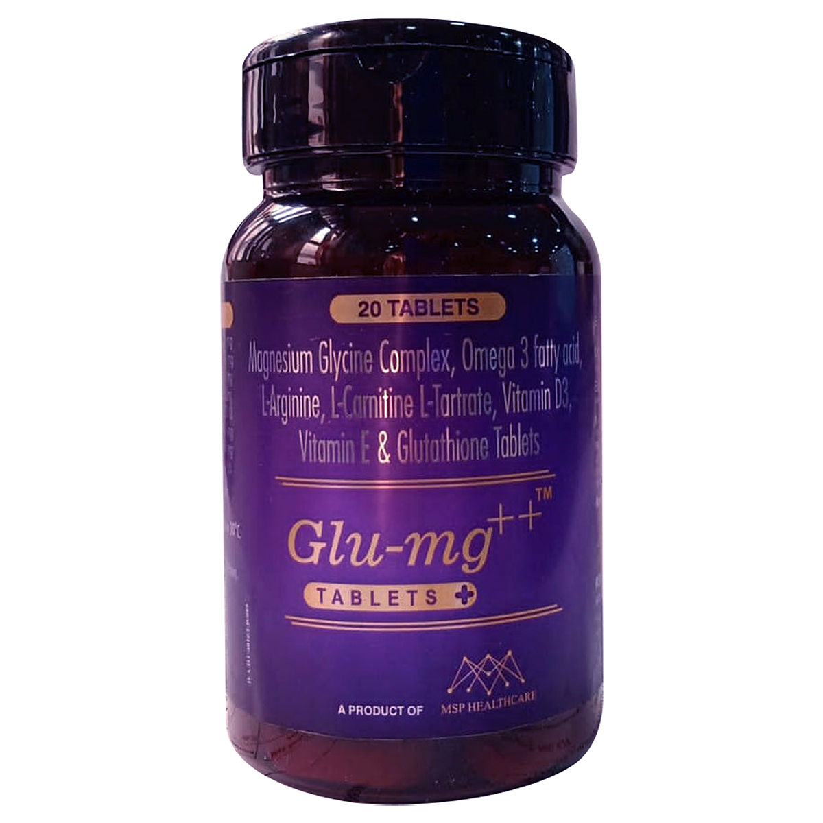 Buy Glu-MG++ Tablet 20's | 19 Minutes Delivery | Apollo Pharmacy