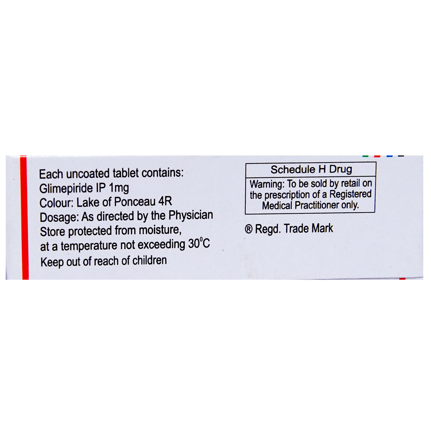 Glyree-1 Tablet 10's Price, Uses, Side Effects, Composition - Apollo ...