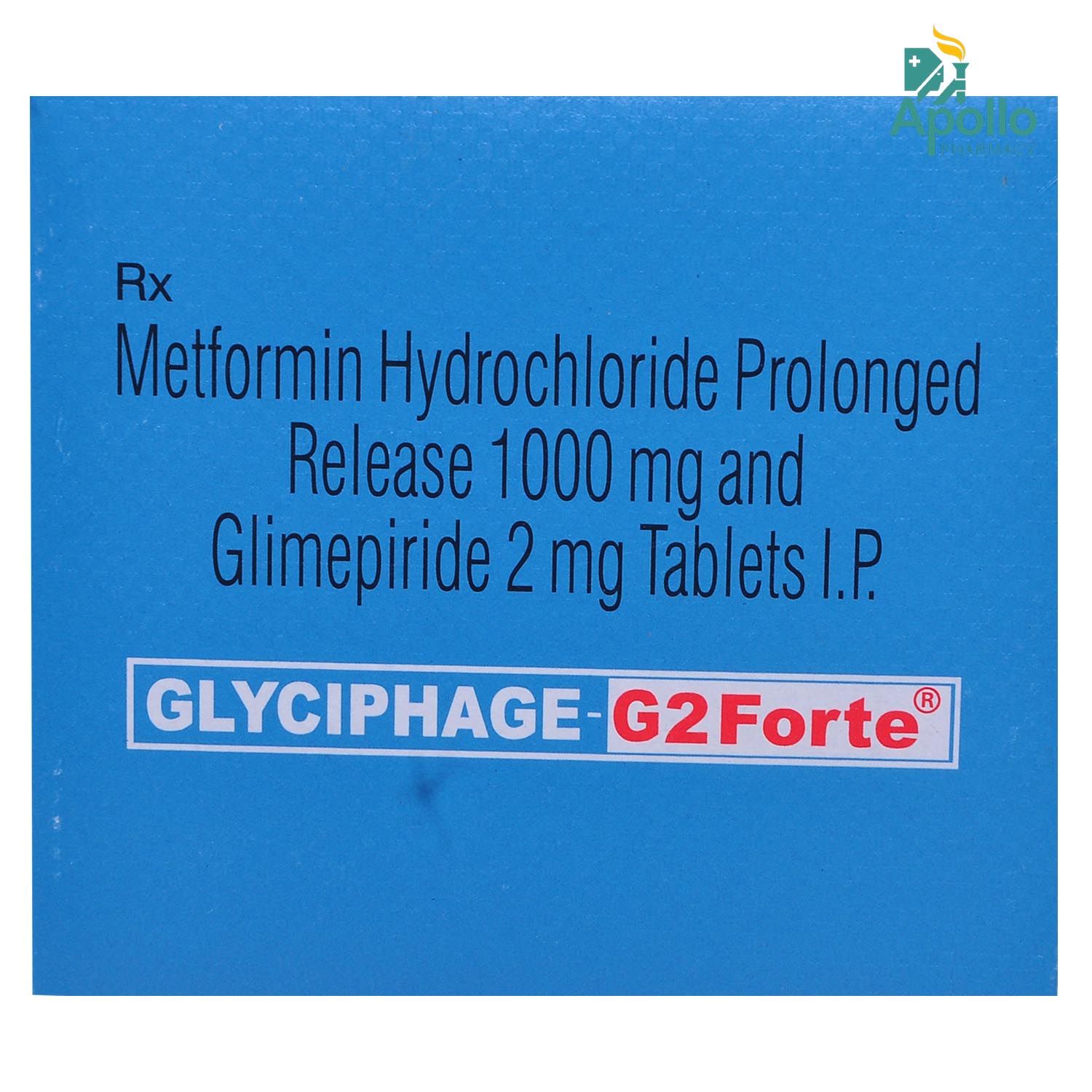 Glyciphage G 2 Forte Tablet | Uses, Side Effects, Price | Apollo Pharmacy