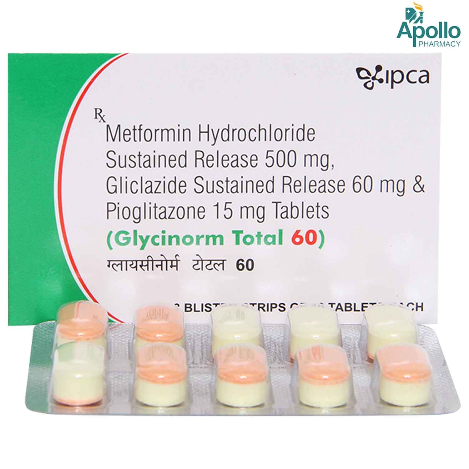 Glycinorm Total 60 Tablet 10's Price, Uses, Side Effects, Composition ...