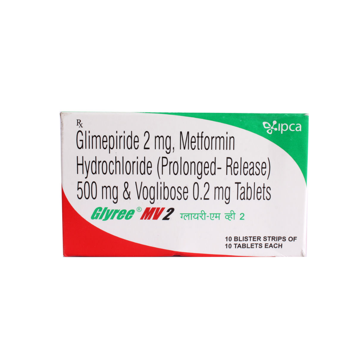 Glyree MV 2 Tablet 10's Price, Uses, Side Effects, Composition - Apollo ...