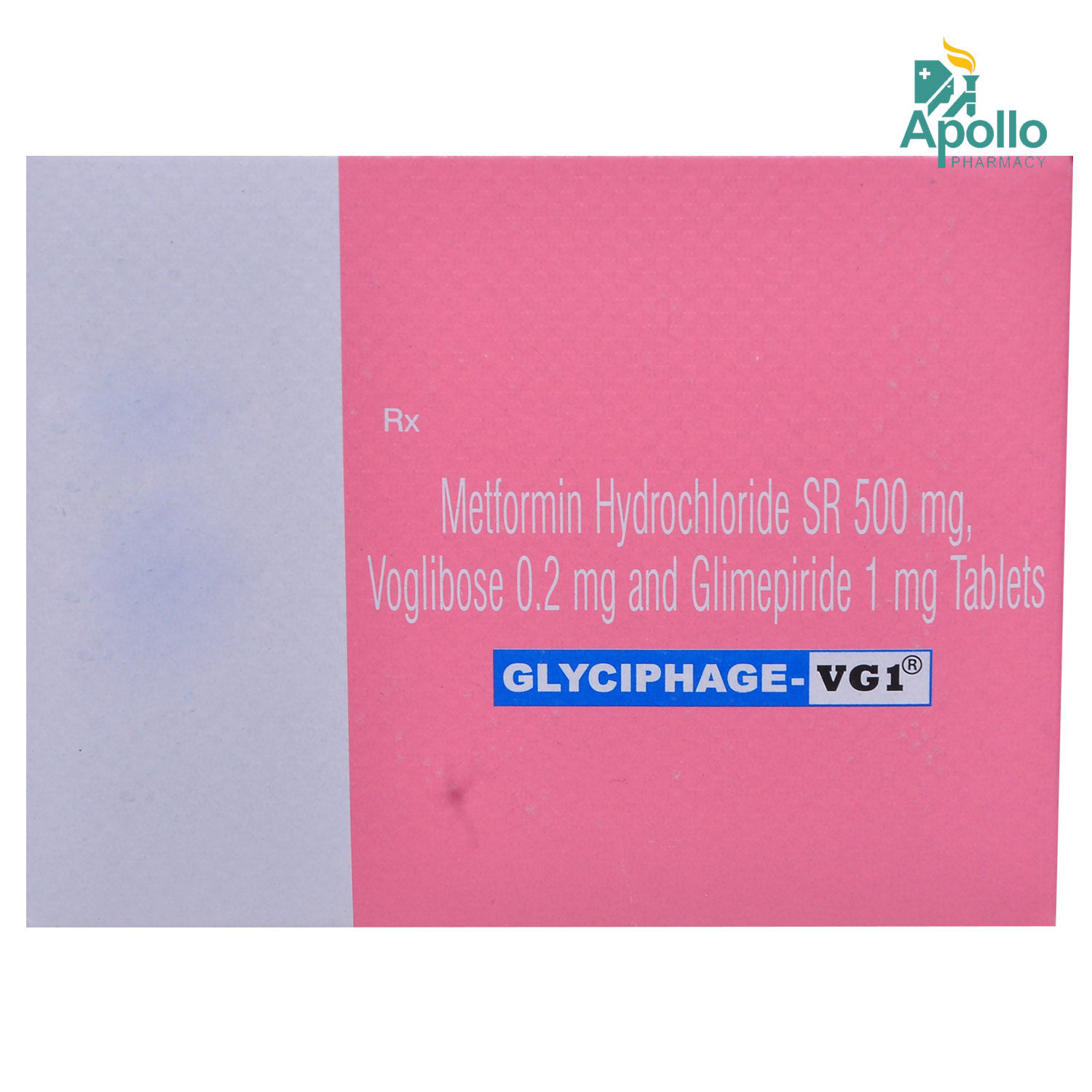 Glyciphage-VG1 Tablet | Uses, Side Effects, Price | Apollo Pharmacy