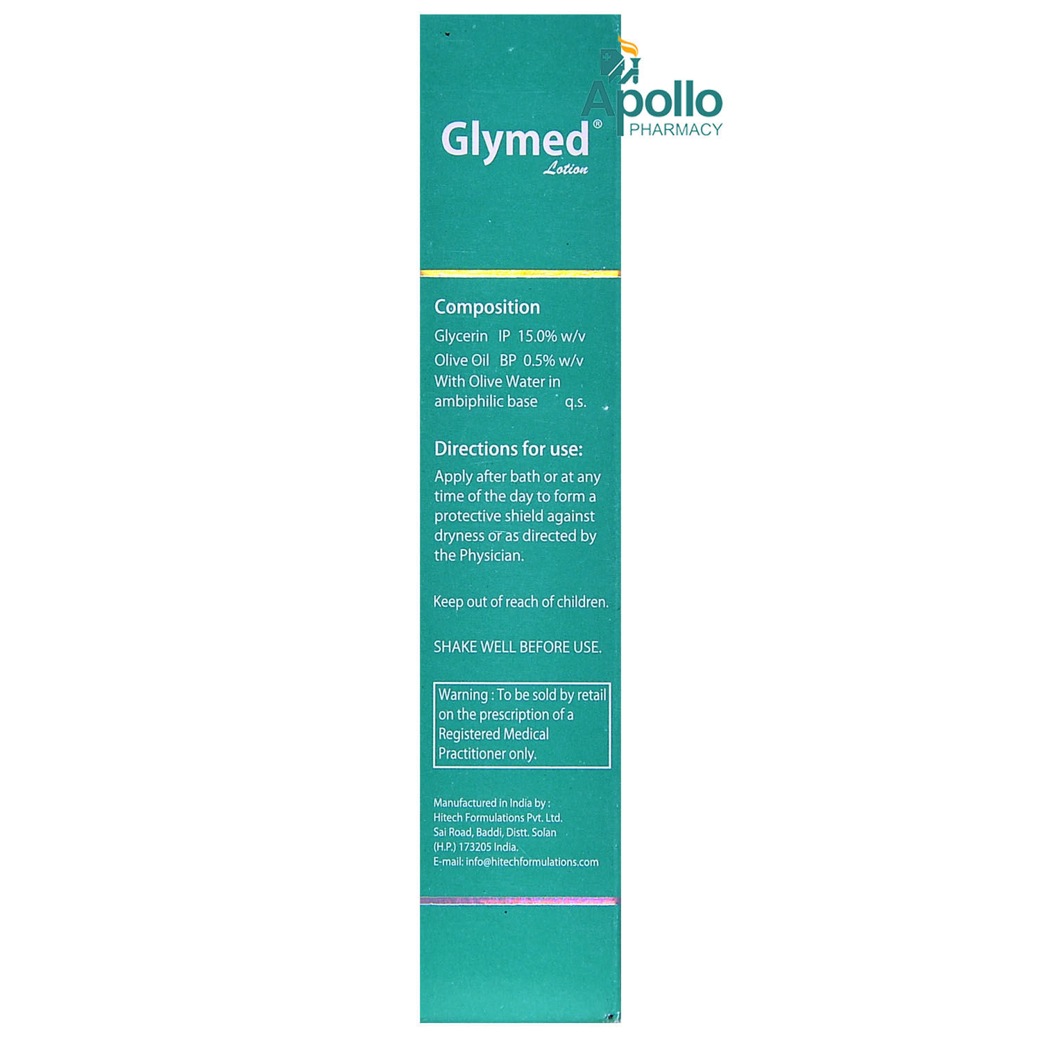 Glymed Lotion 100 ml Price, Uses, Side Effects, Composition - Apollo ...
