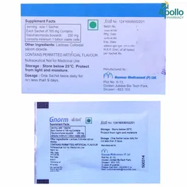 Gnorm Sachet | Uses, Side Effects, Price | Apollo Pharmacy