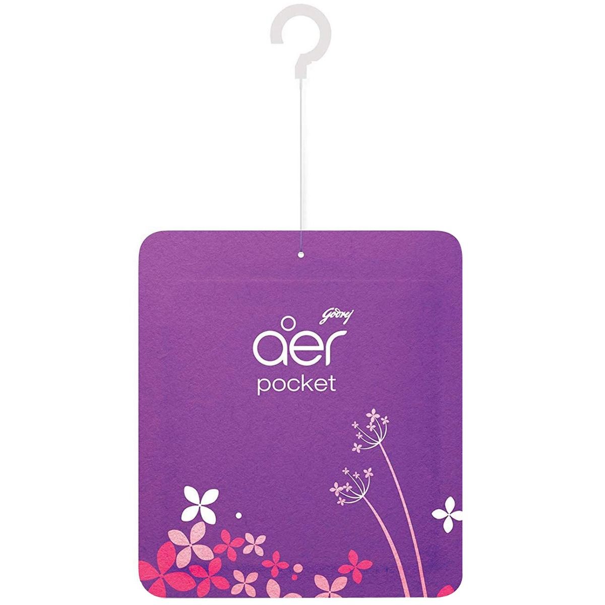 Godrej Aer Power Pocket Lavender Bloom Bathroom Fragrance, 10 gm Price ...