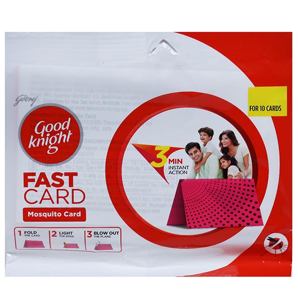 Good Knight Fast Card, 10 Count Price, Uses, Side Effects, Composition ...