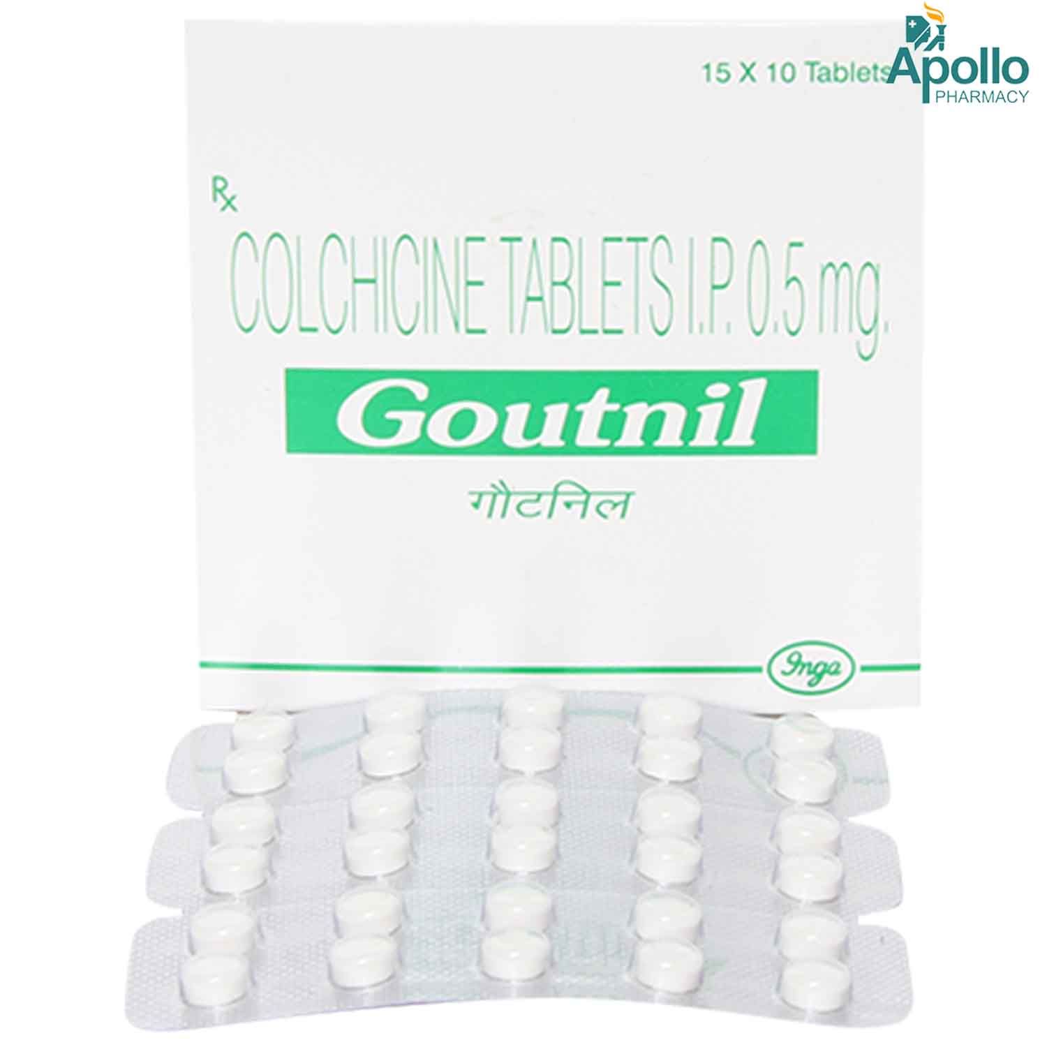 Goutnil Tablet | Uses, Side Effects, Price | Apollo Pharmacy