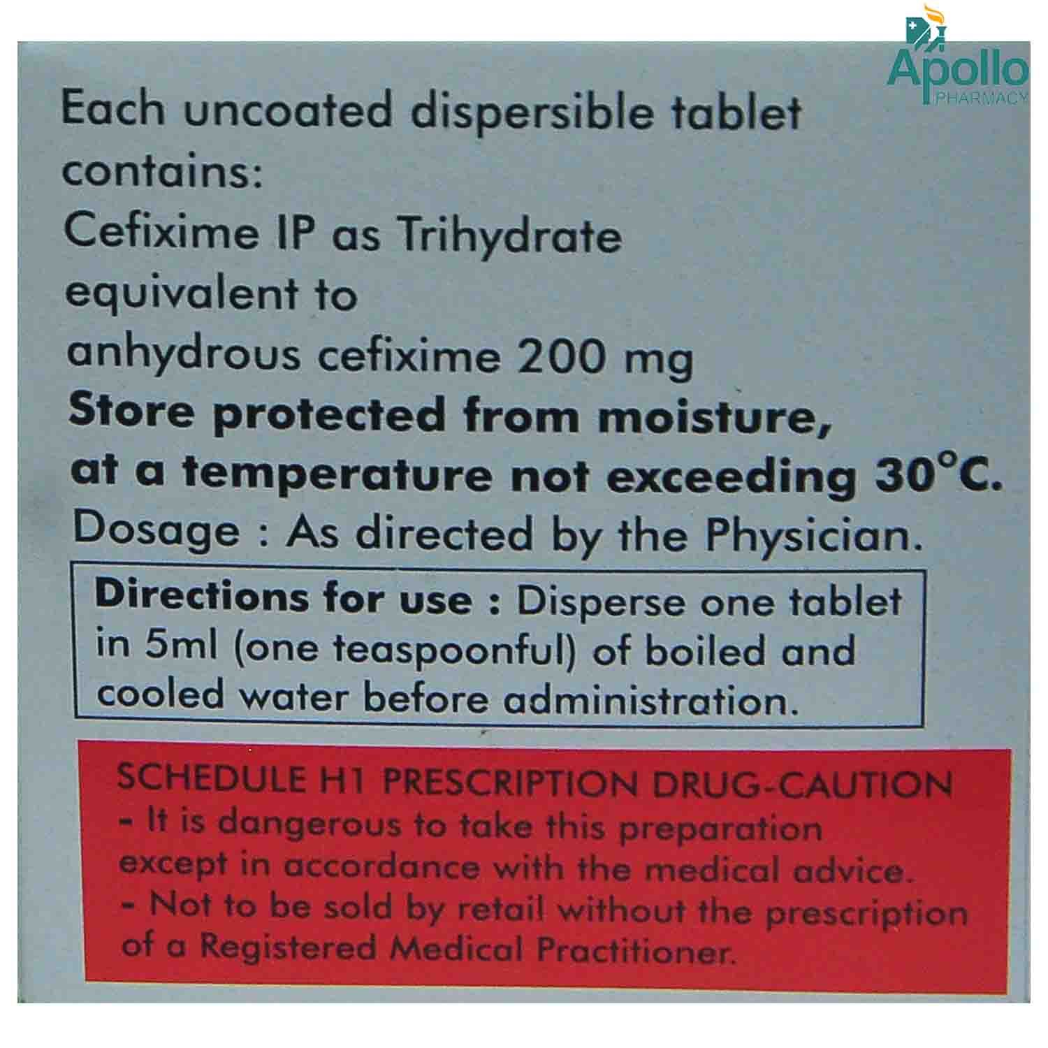 Gramocef O 200 Tablet 10's Price, Uses, Side Effects, Composition ...