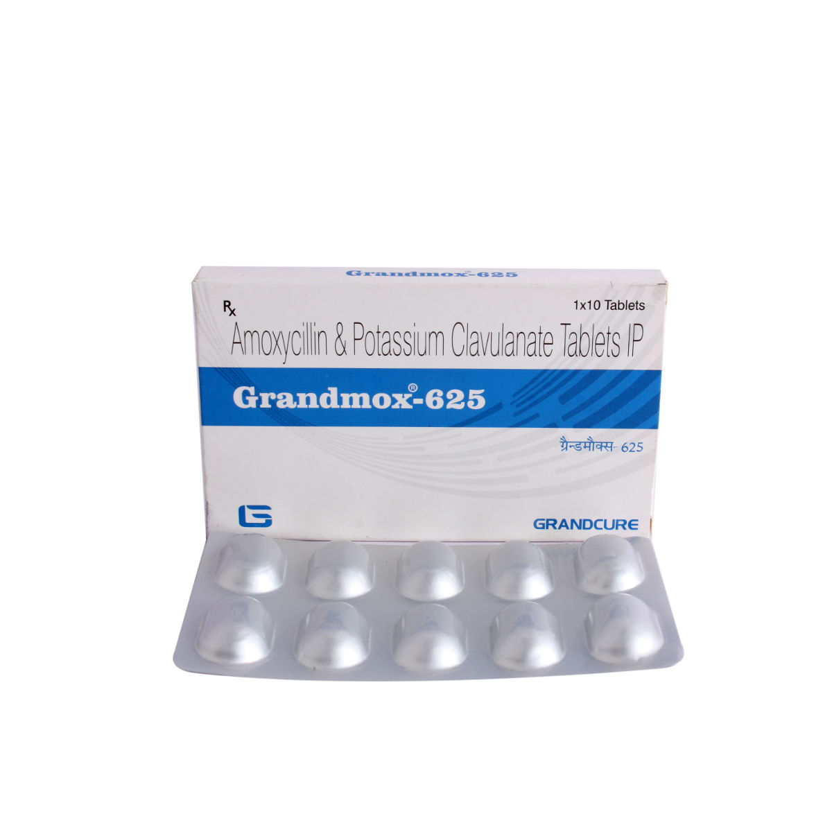 Grandmox 625 mg Tablet 10's Price, Uses, Side Effects, Composition ...