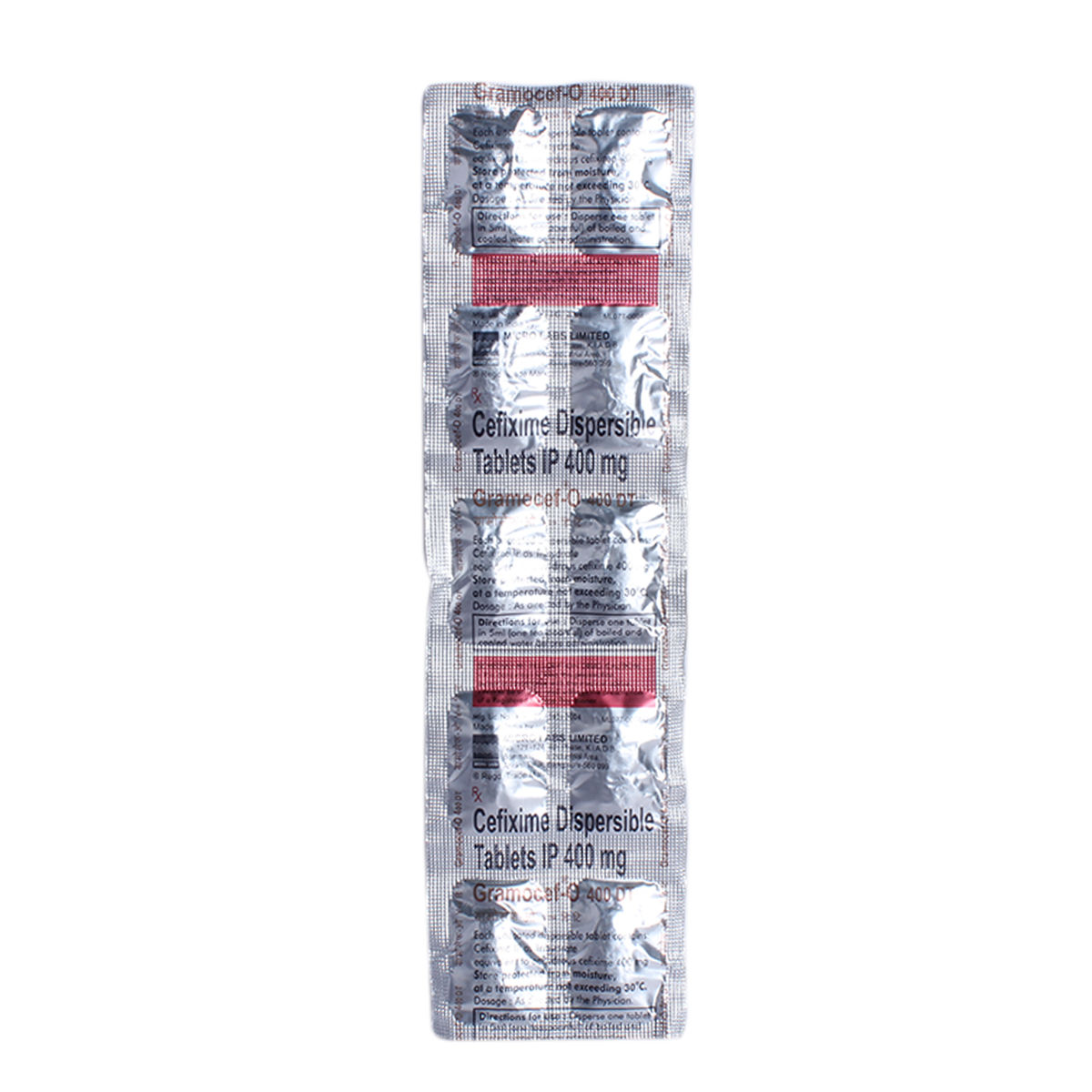 Gramocef O DT 400 Tablet | Uses, Side Effects, Price | Apollo Pharmacy