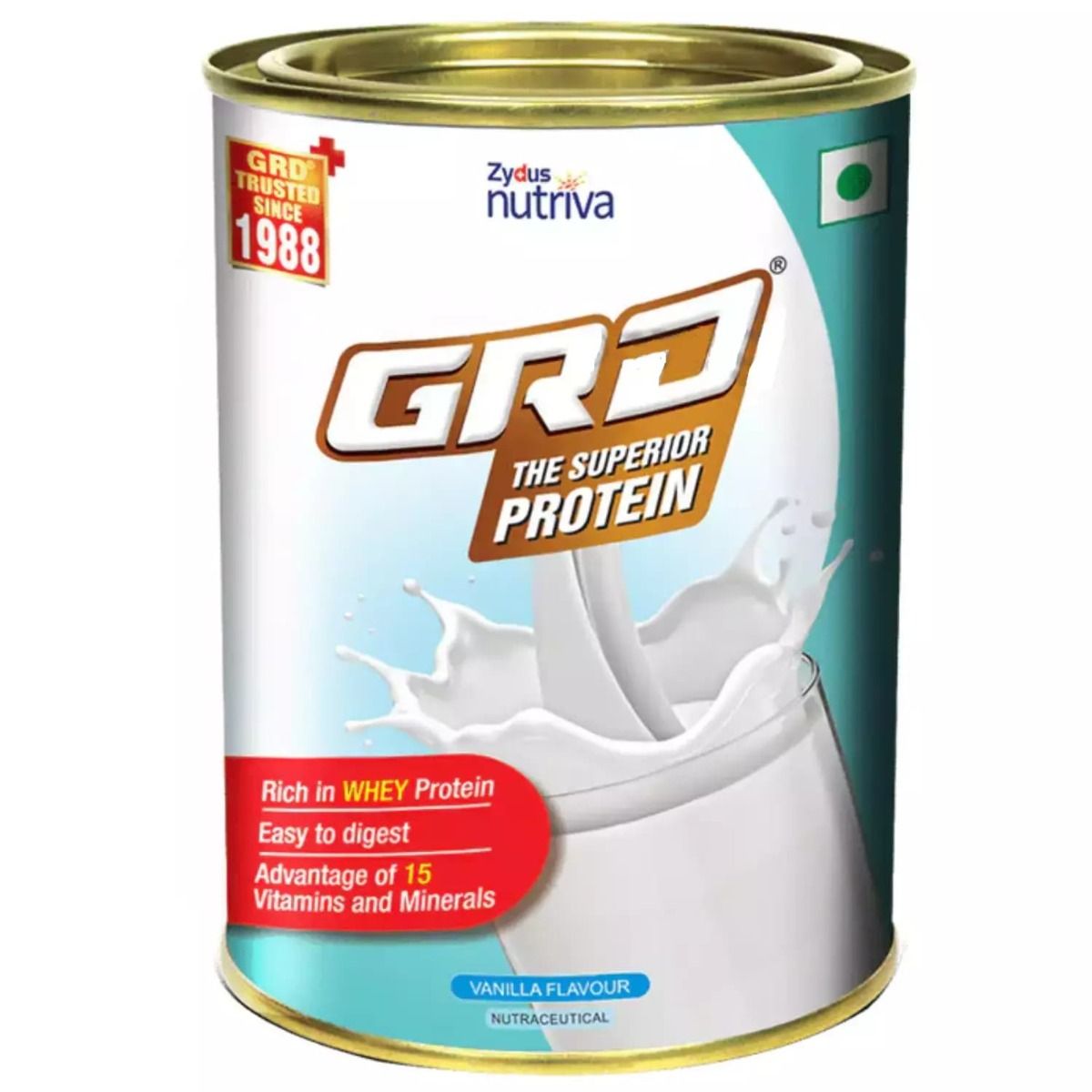 GRD Vanilla Flavour Powder, 200 gm Price, Uses, Side Effects ...