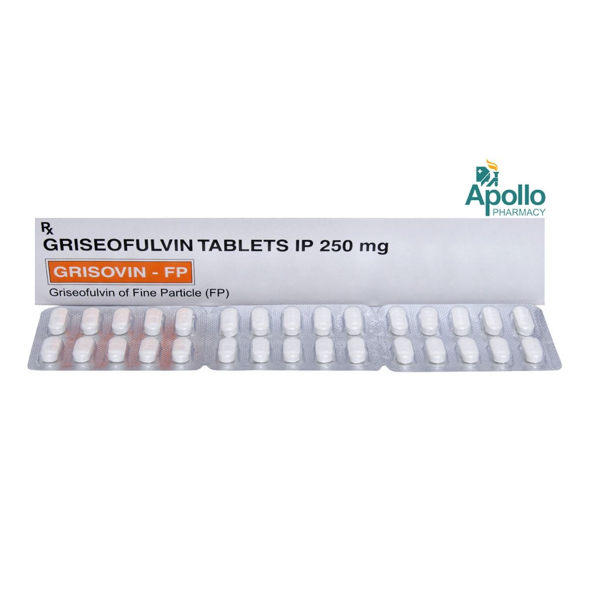 Grisovin FP Tablet 10's Price, Uses, Side Effects, Composition - Apollo ...