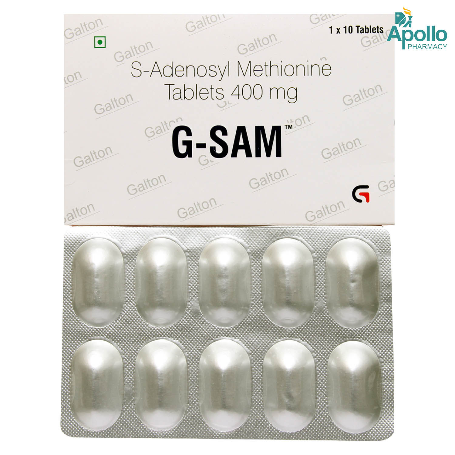 G Sam 400mg Tablet | Uses, Side Effects, Price | Apollo Pharmacy