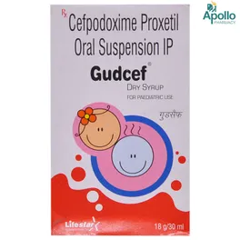 Gudcef Dry Syrup | Uses, Side Effects, Price | Apollo Pharmacy
