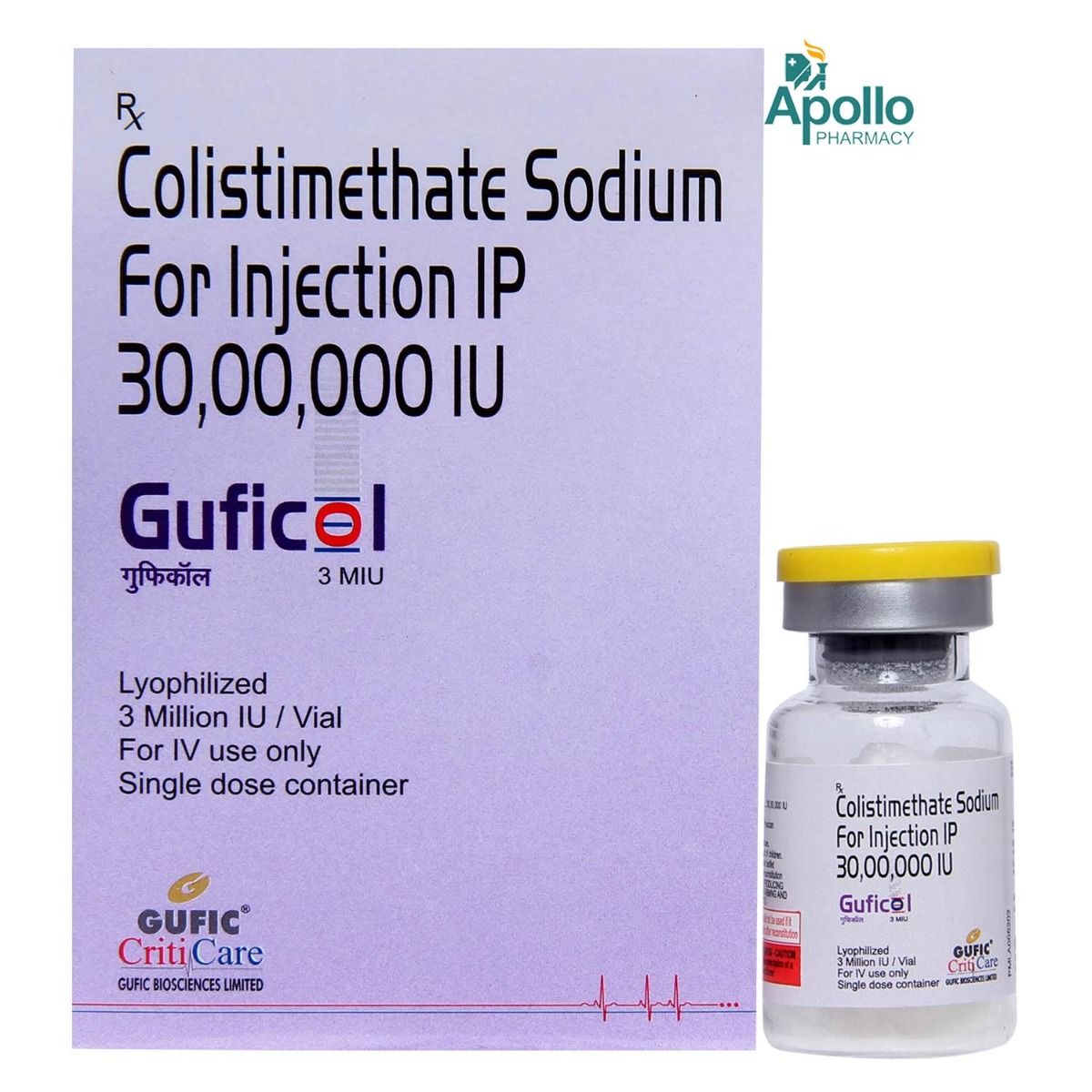 Guficol 3miu Injection Price, Uses, Side Effects, Composition - Apollo ...