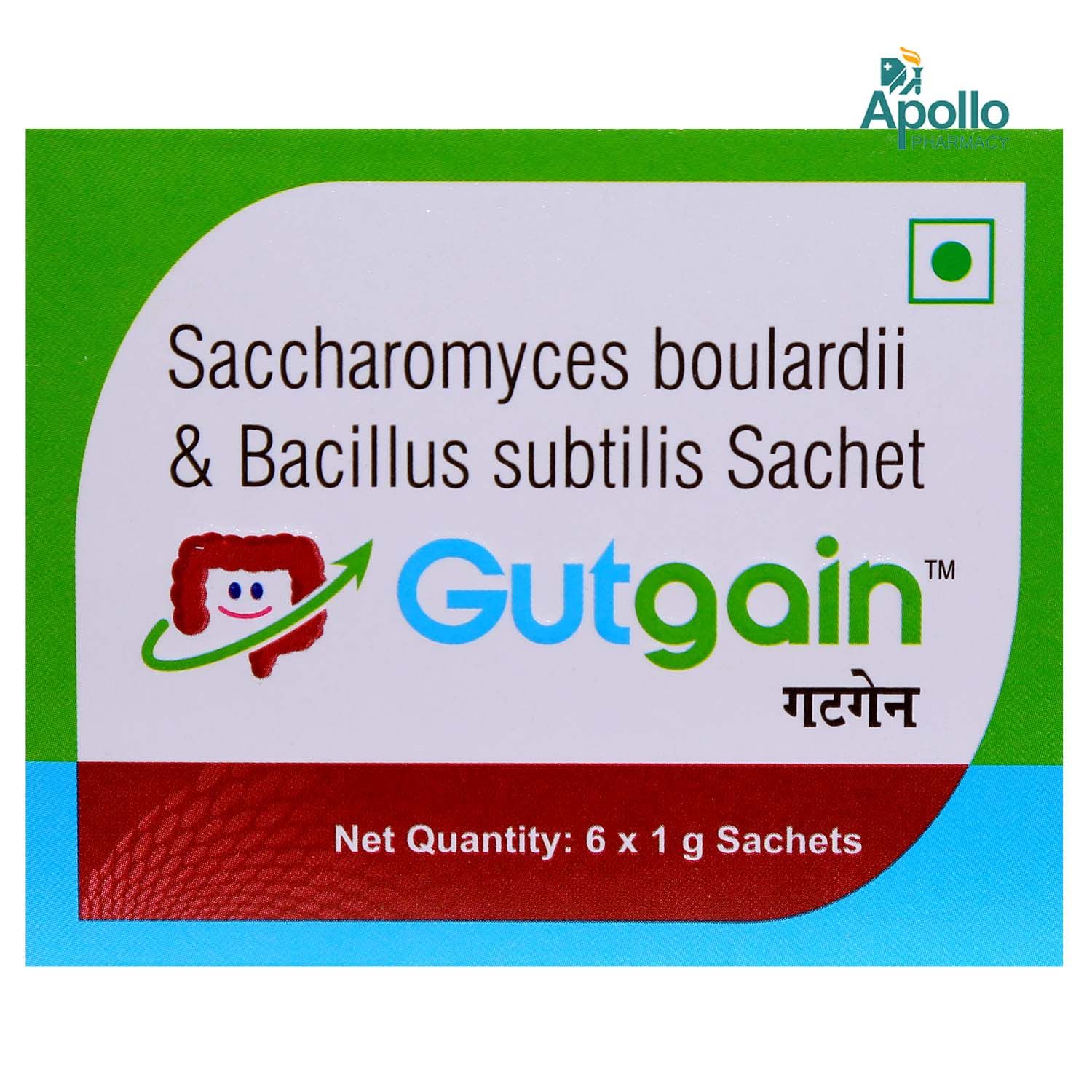 Gutgain Sachet 1 gm | Uses, Side Effects, Price | Apollo Pharmacy