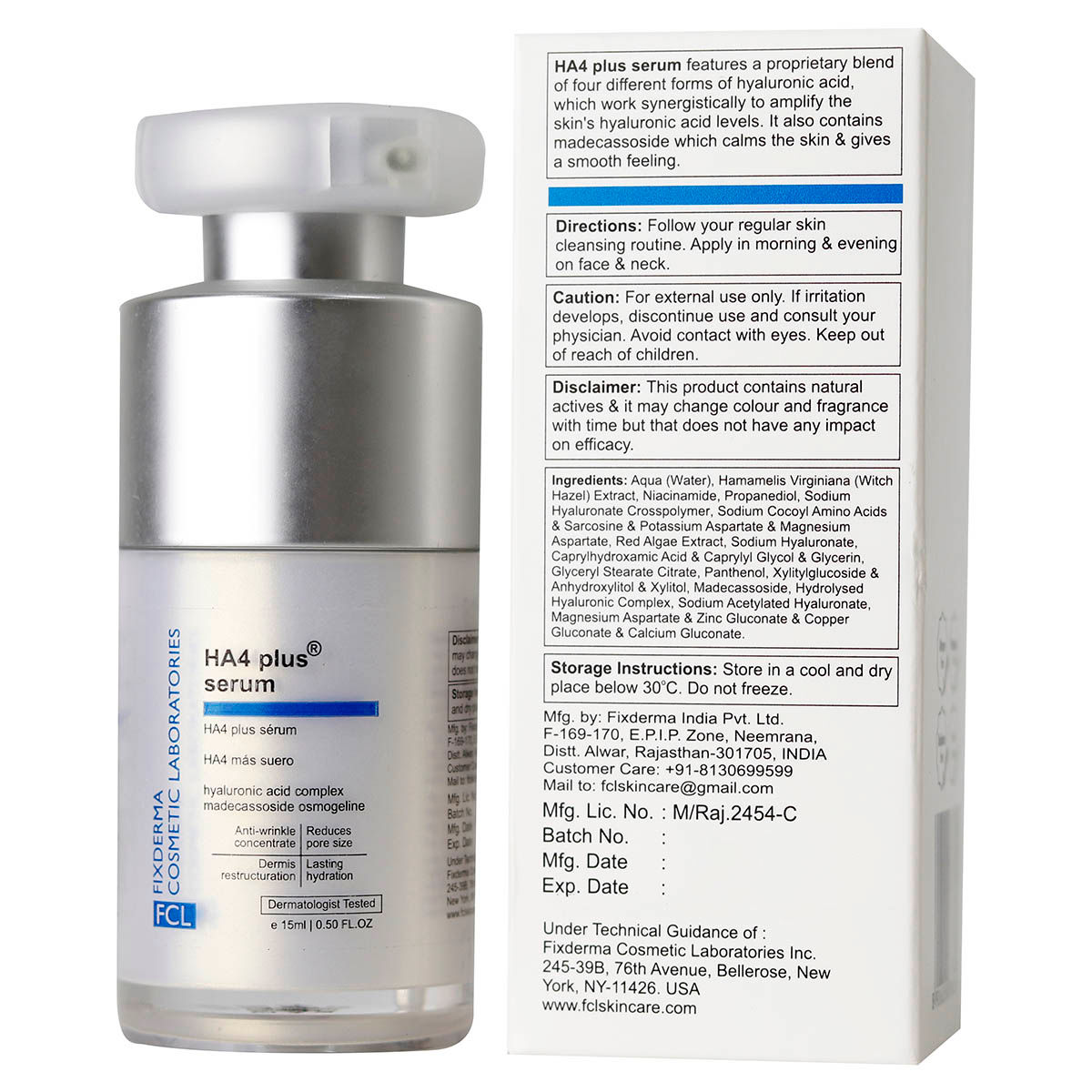 Buy FCL HA4 Plus Serum | 19 Minutes Delivery | Apollo Pharmacy