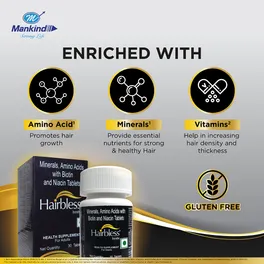 Buy Hairbless Tablet 30's | 19 Minutes Delivery | Apollo Pharmacy