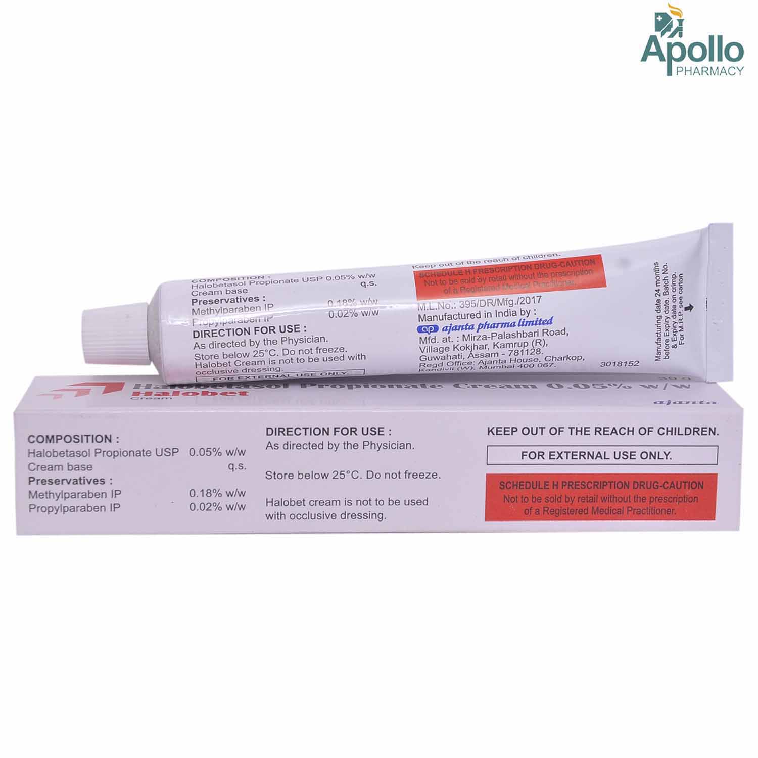 Halobet Cream 30 gm Price, Uses, Side Effects, Composition - Apollo ...
