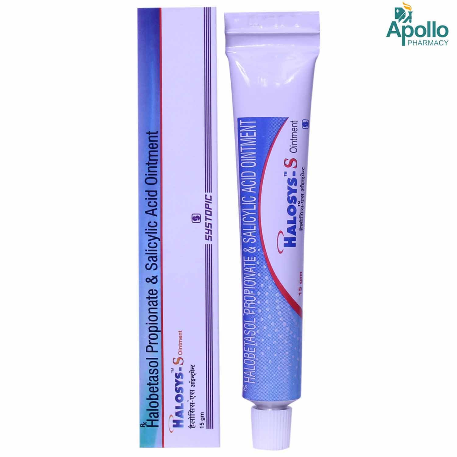 Halosys S Ointment 15 gm Price, Uses, Side Effects, Composition ...
