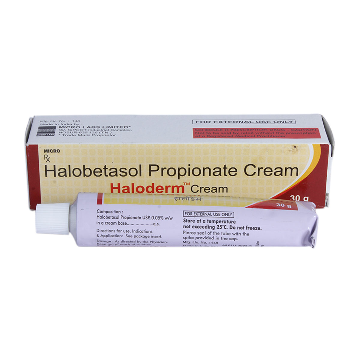 Haloderm Cream 30 gm Price, Uses, Side Effects, Composition - Apollo ...