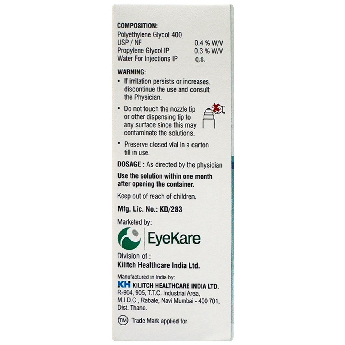 Haloeye Hydra PF Eye Drops 10 ml | Uses, Side Effects, Price | Apollo ...
