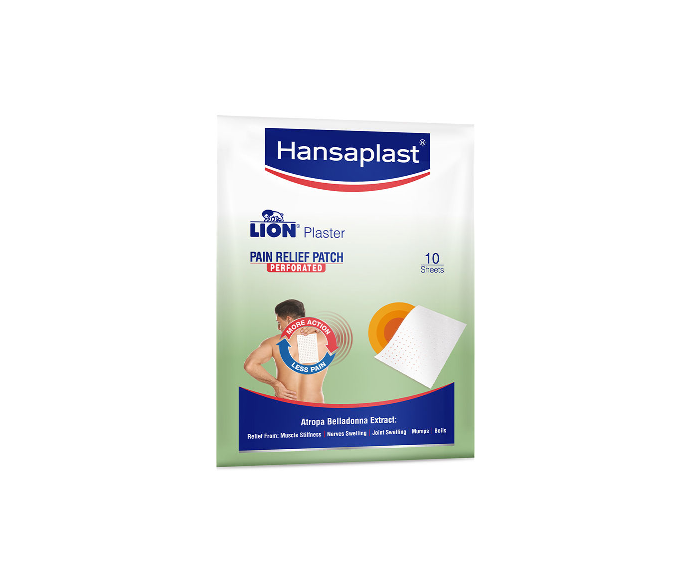 Hansaplast Lion Belladonna Plaster Sheets, 10 Count Price, Uses, Side ...