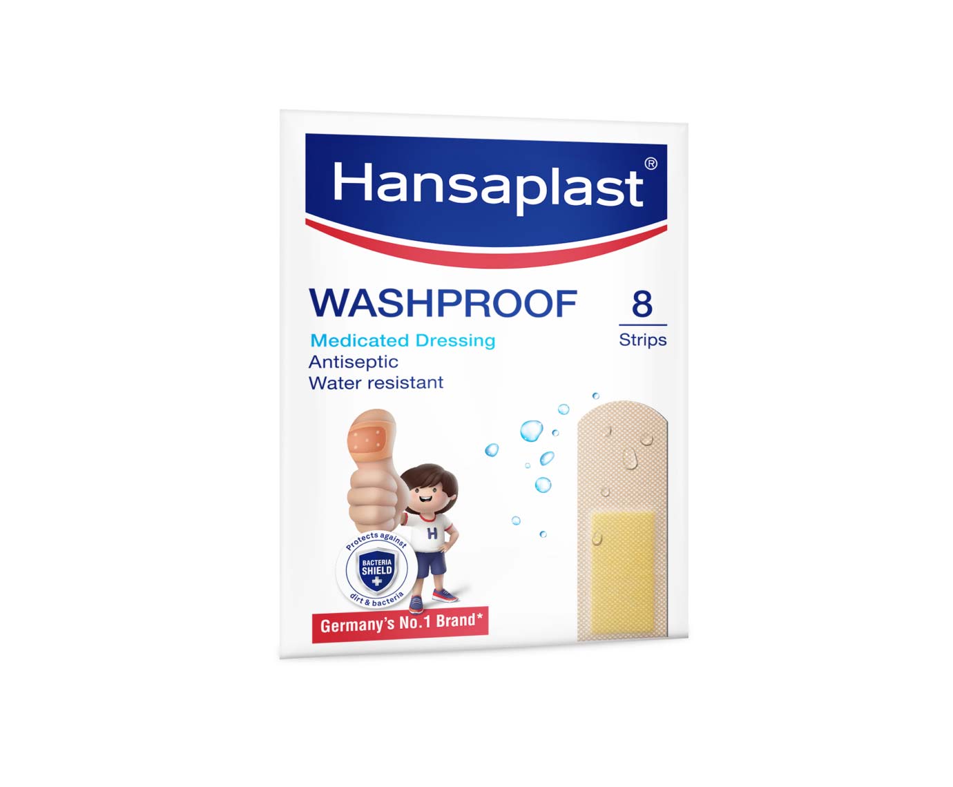 Hansaplast Washproof Strips, 8 Count Price, Uses, Side Effects ...