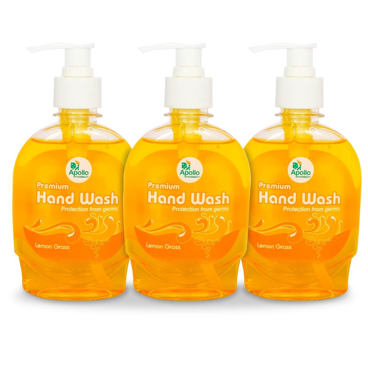 Apollo Pharmacy Premium Lemon Grass Handwash, 750 ml (3x250 ml) Price ...