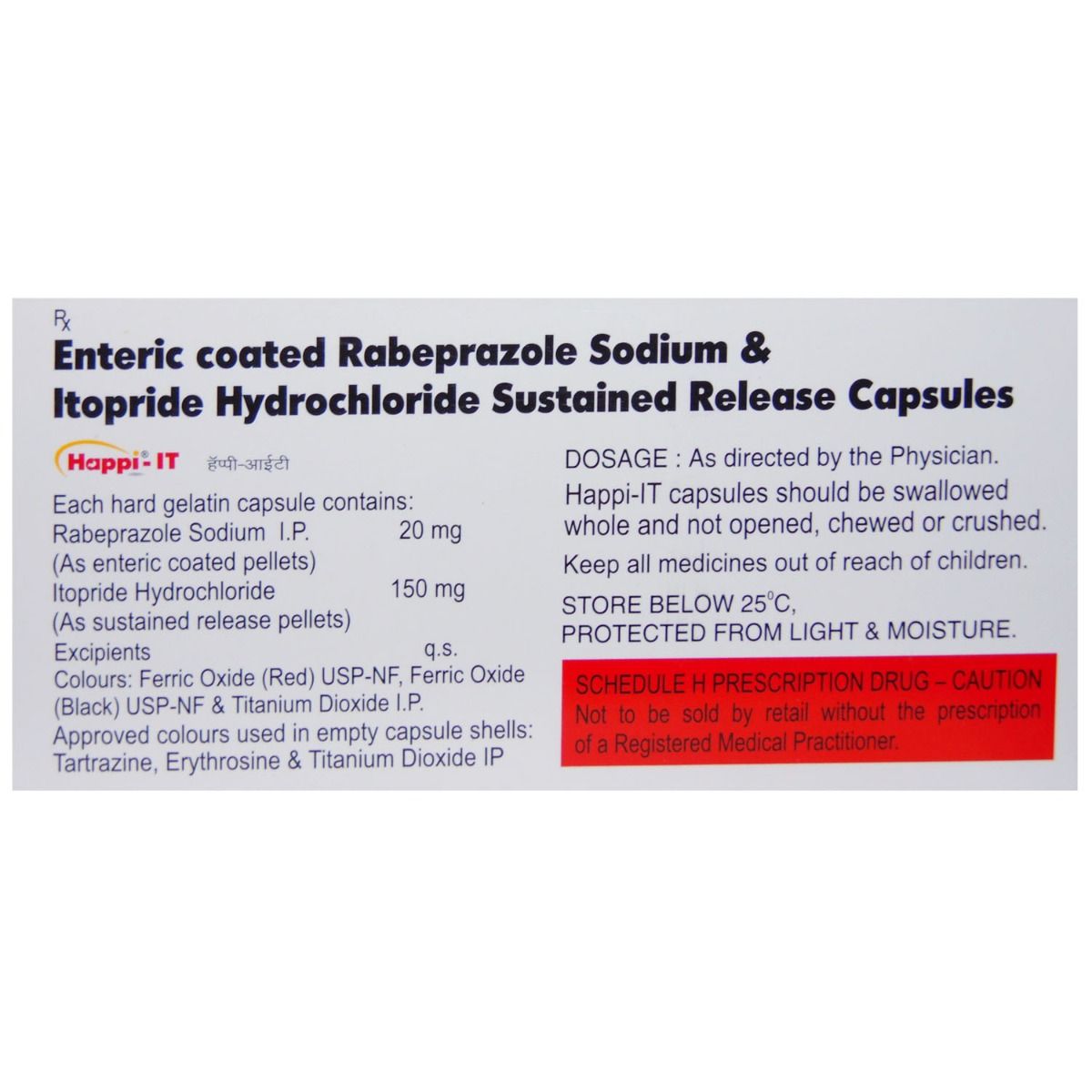 Happi-IT Capsule 10's Price, Uses, Side Effects, Composition - Apollo ...
