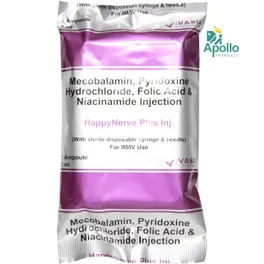 Happy Nerve Plus Injection 2 ml | Uses, Side Effects, Price | Apollo ...