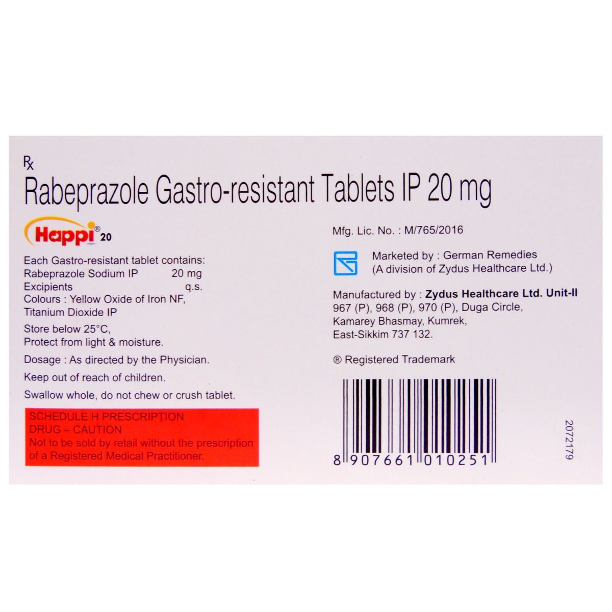 Happi 20 Tablet 15's Price, Uses, Side Effects, Composition - Apollo ...