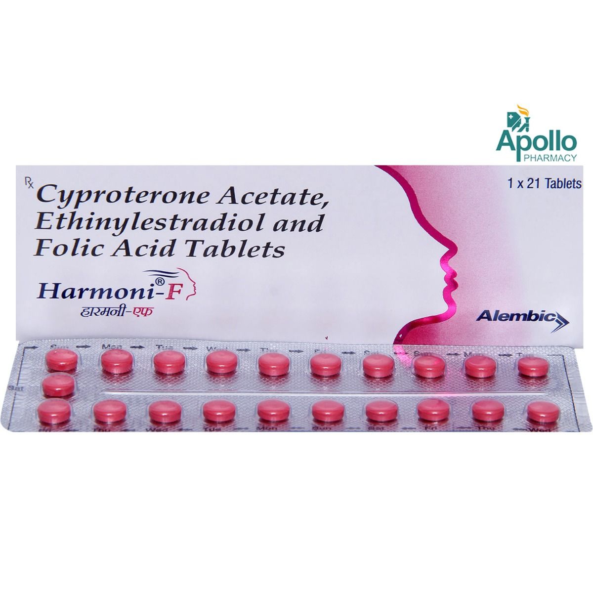 Harmoni F Tablet | Uses, Side Effects, Price | Apollo Pharmacy