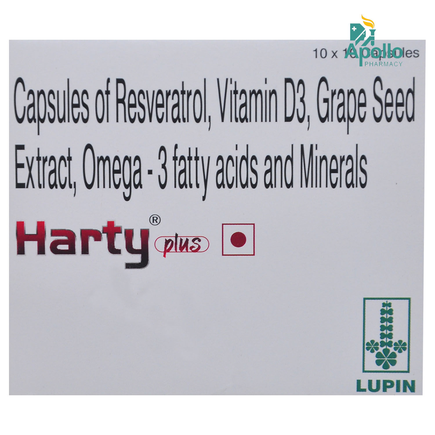 Harty Plus Capsule | Uses, Side Effects, Price | Apollo Pharmacy