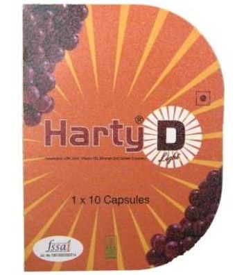 Harty D Light Soft Gelatin Capsule | Uses, Side Effects, Price | Apollo ...