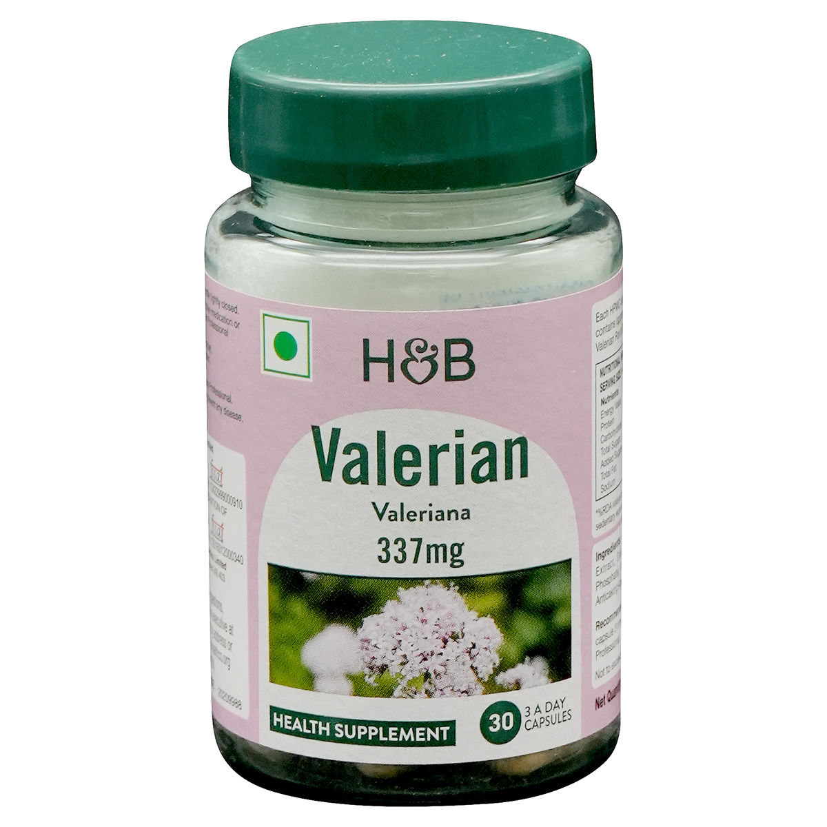 Buy Holland & Barrett Valerian 337mg Health Supplement, 30 Capsules ...