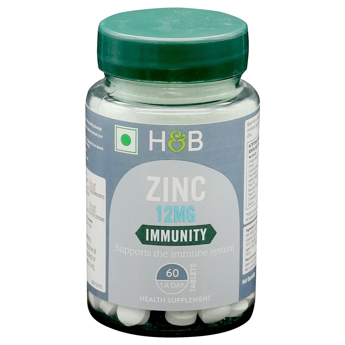 Holland & Barrett Zinc 12mg for Immunity Support, 60 Tablets | Uses ...