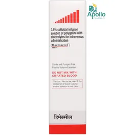 Haemaccel Infusion | Uses, Side Effects, Price | Apollo Pharmacy