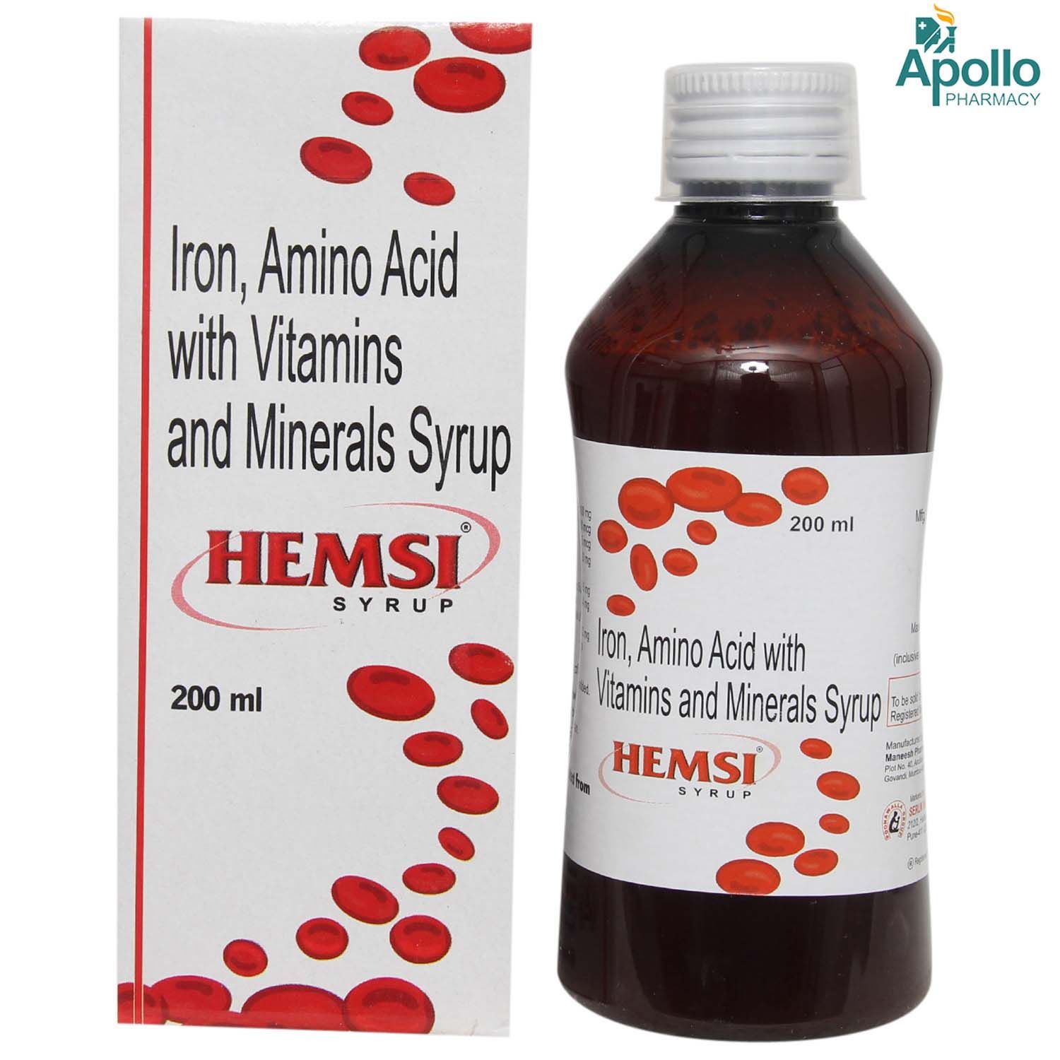 Hemsi Syrup 200 ml Price, Uses, Side Effects, Composition - Apollo Pharmacy