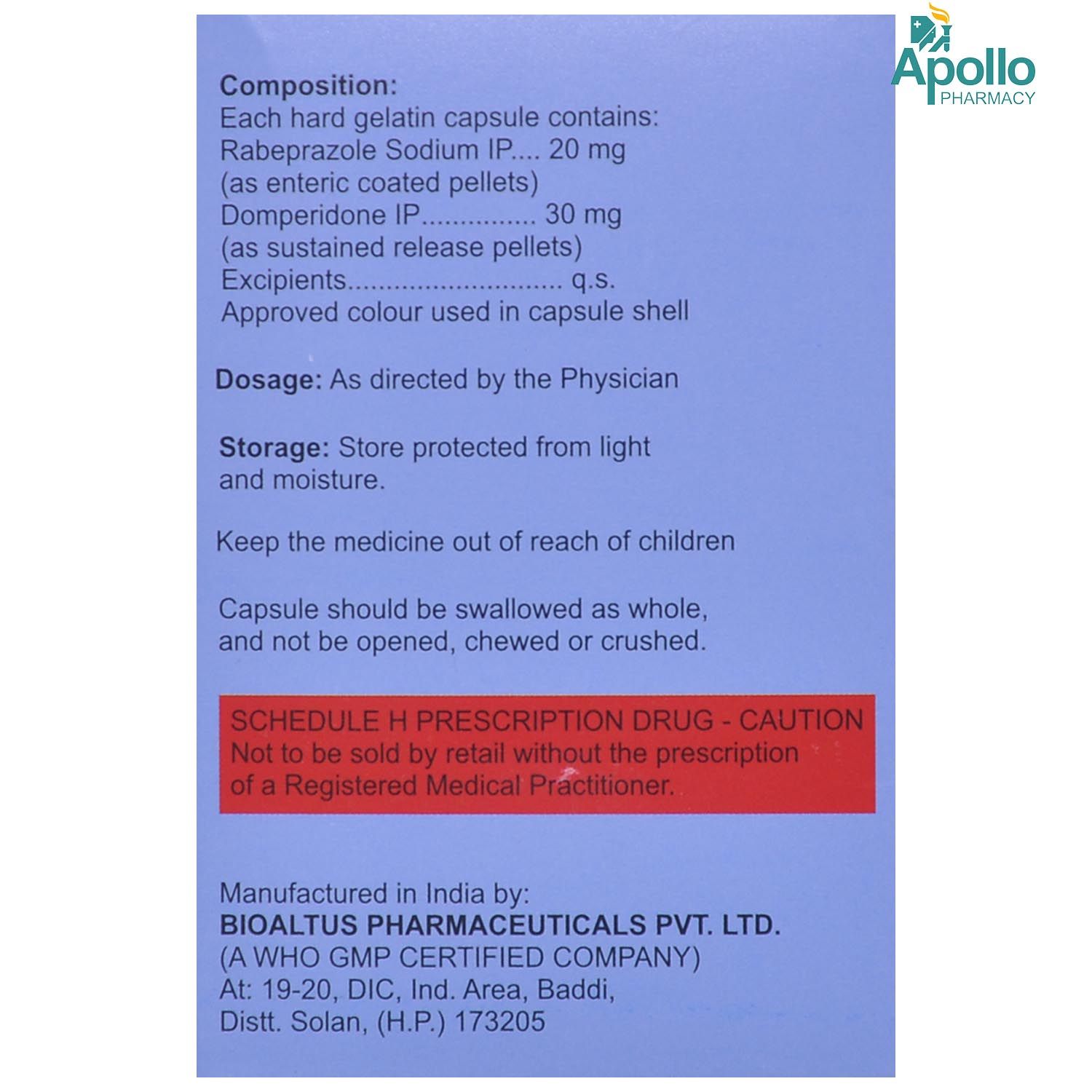 Heol D Capsule 10's Price, Uses, Side Effects, Composition - Apollo ...