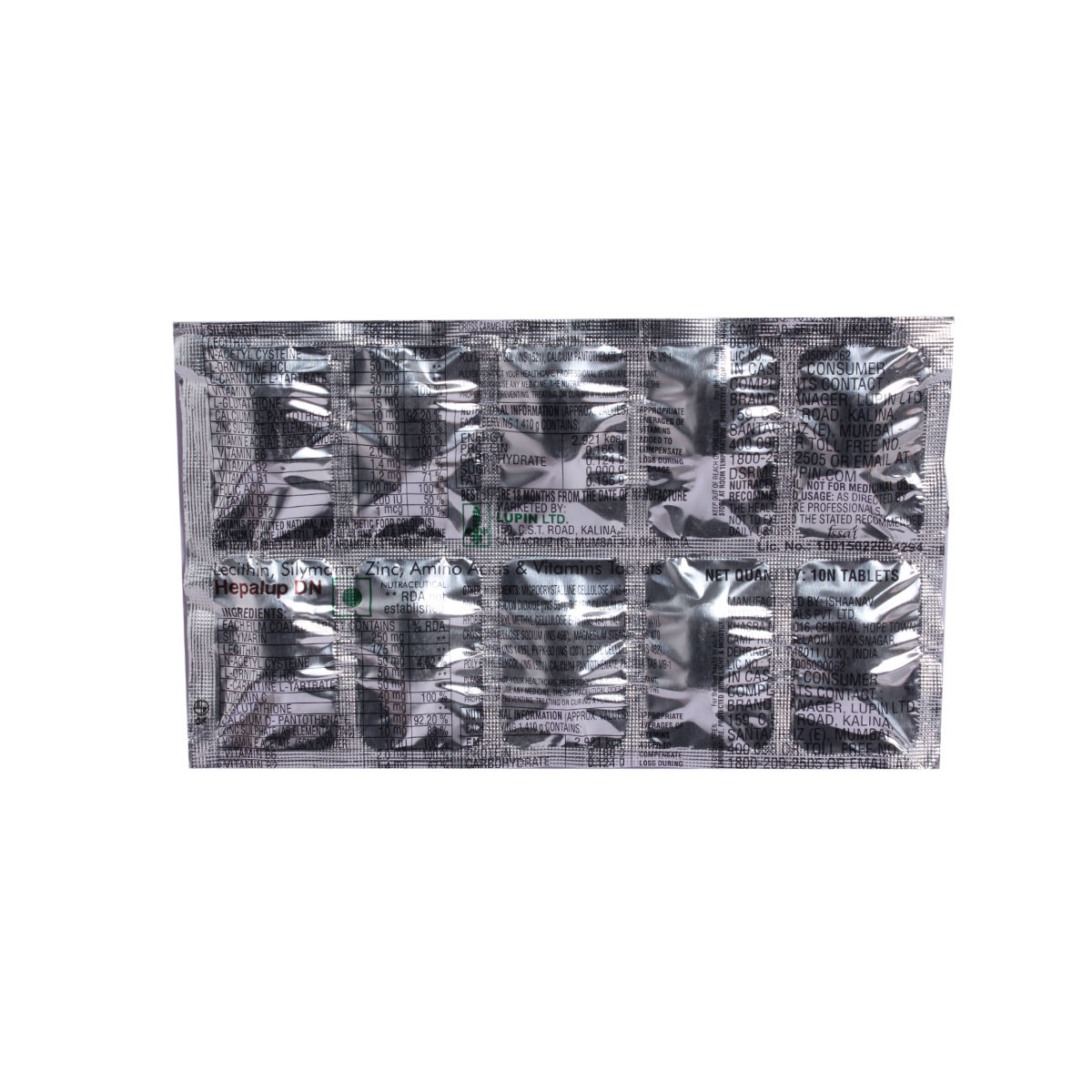 Hepalup DN Tablet 10's Price, Uses, Side Effects, Composition - Apollo ...
